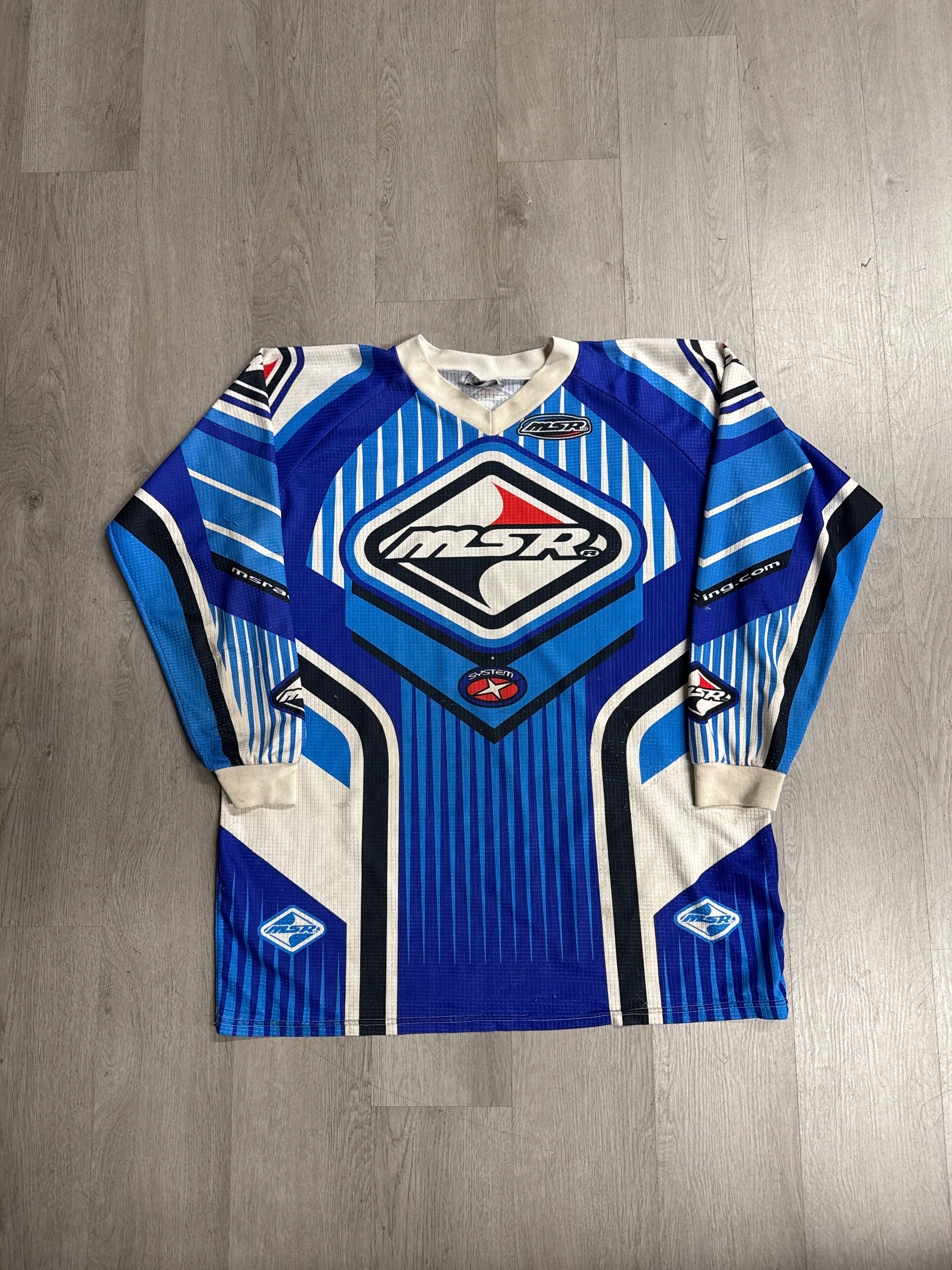 Vintage MSR Racing System Motocross Dirt Bike Motorcycle Jersey ...