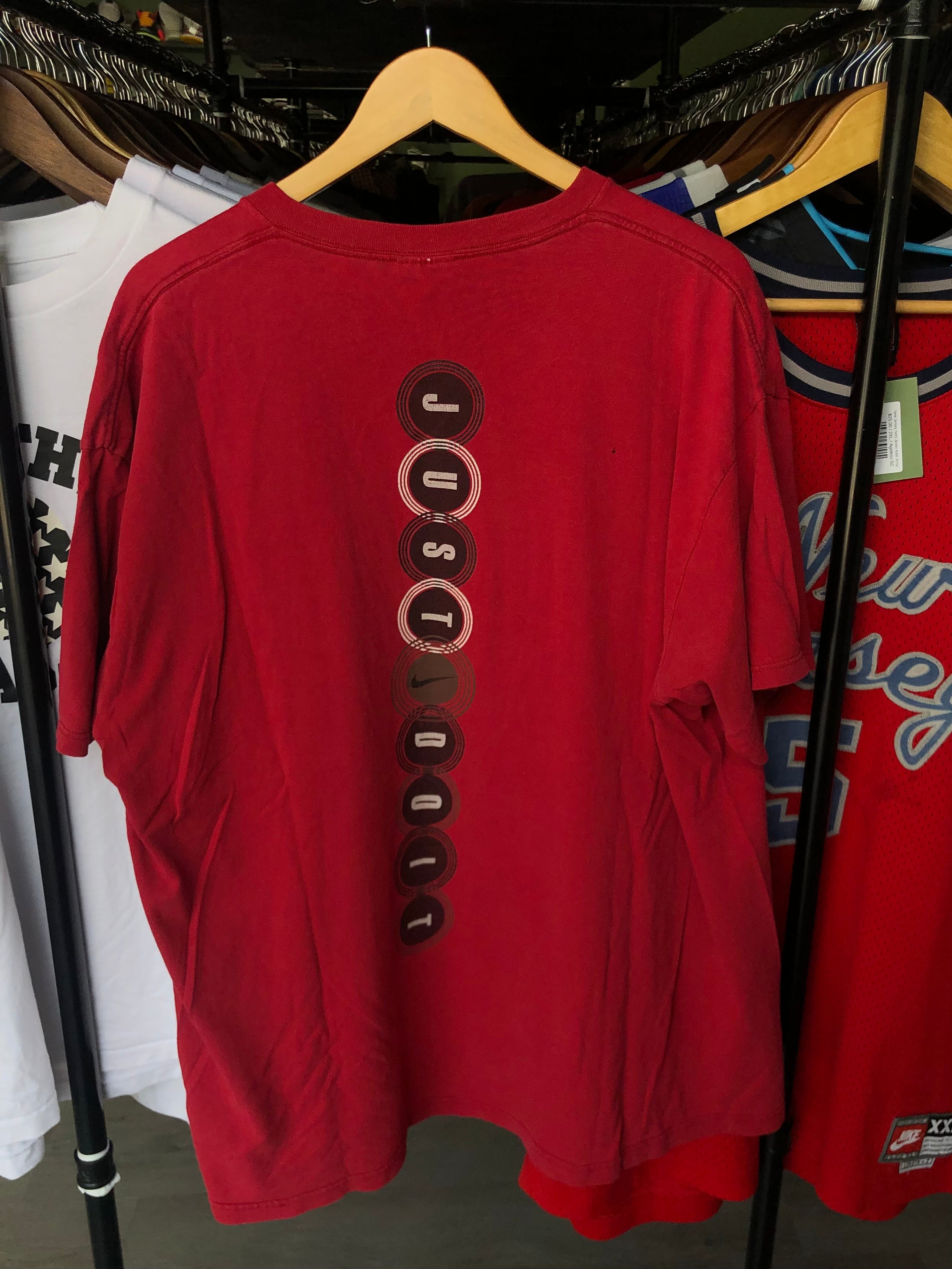 Vintage Nike Just Do It Red Tee – Ageless SC