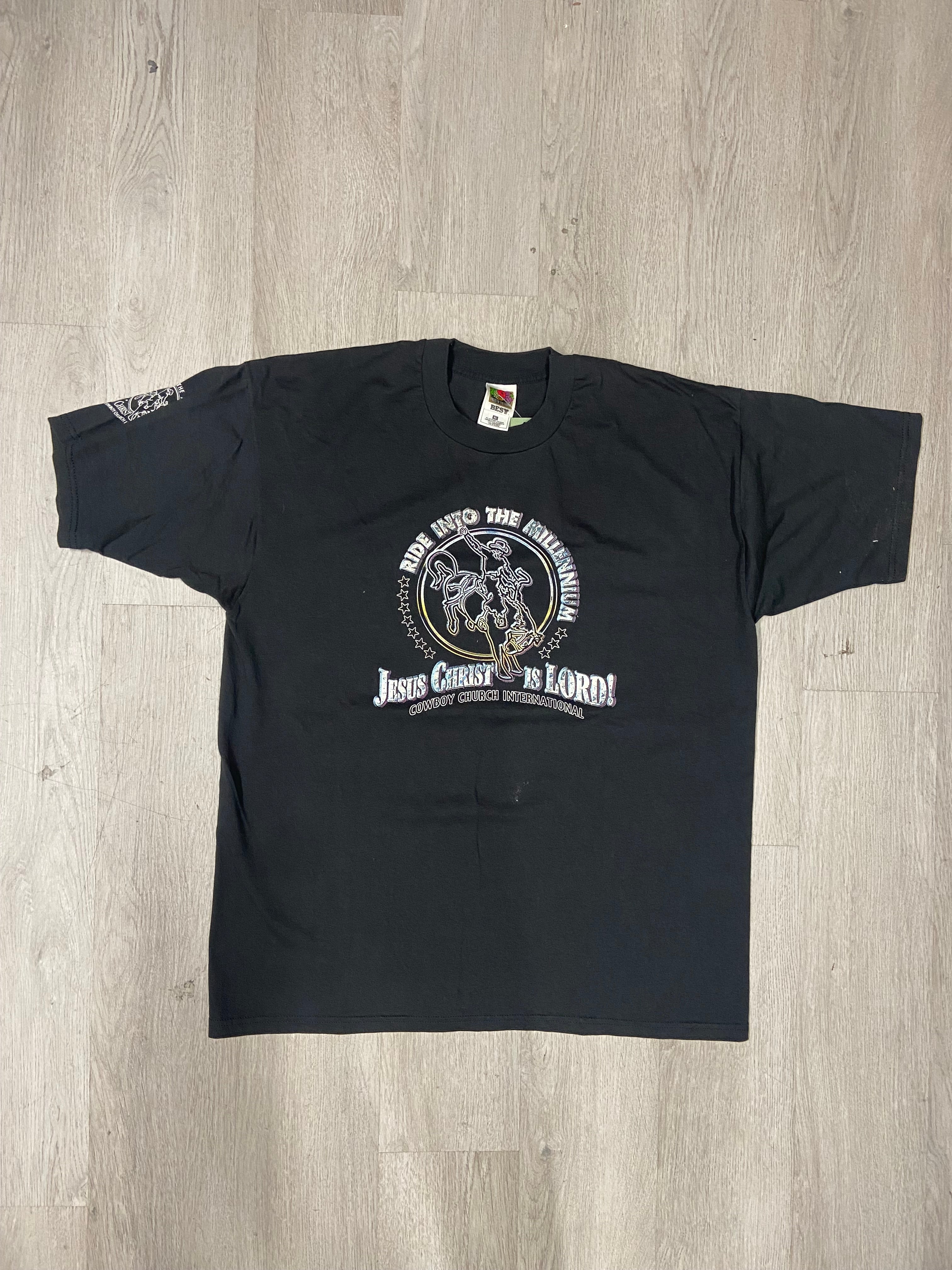 Vintage ‘Ride Into The Millennium’ Jesus Christ Tee – Ageless SC