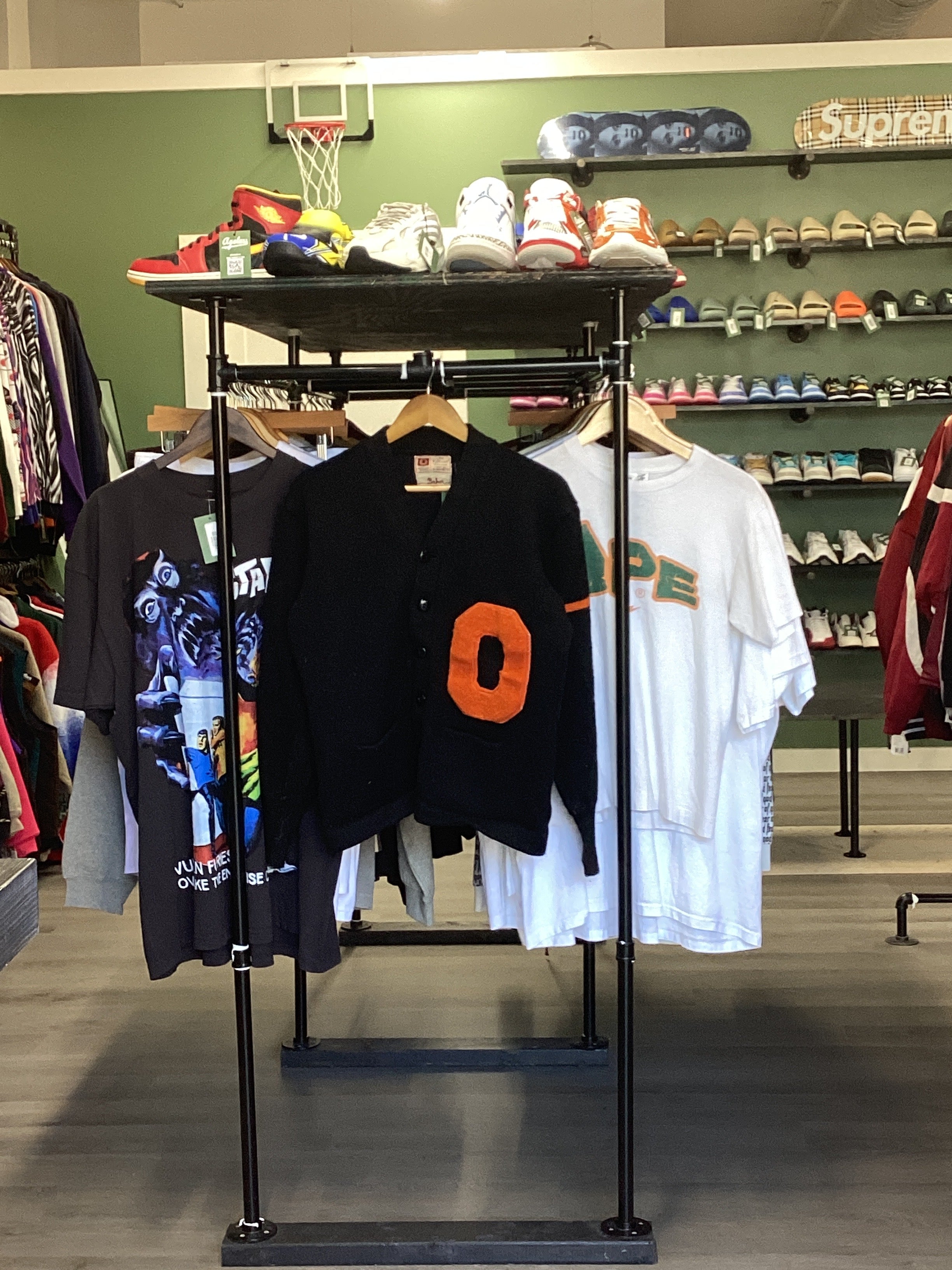 Vintage orange state college cardigan – Ageless SC