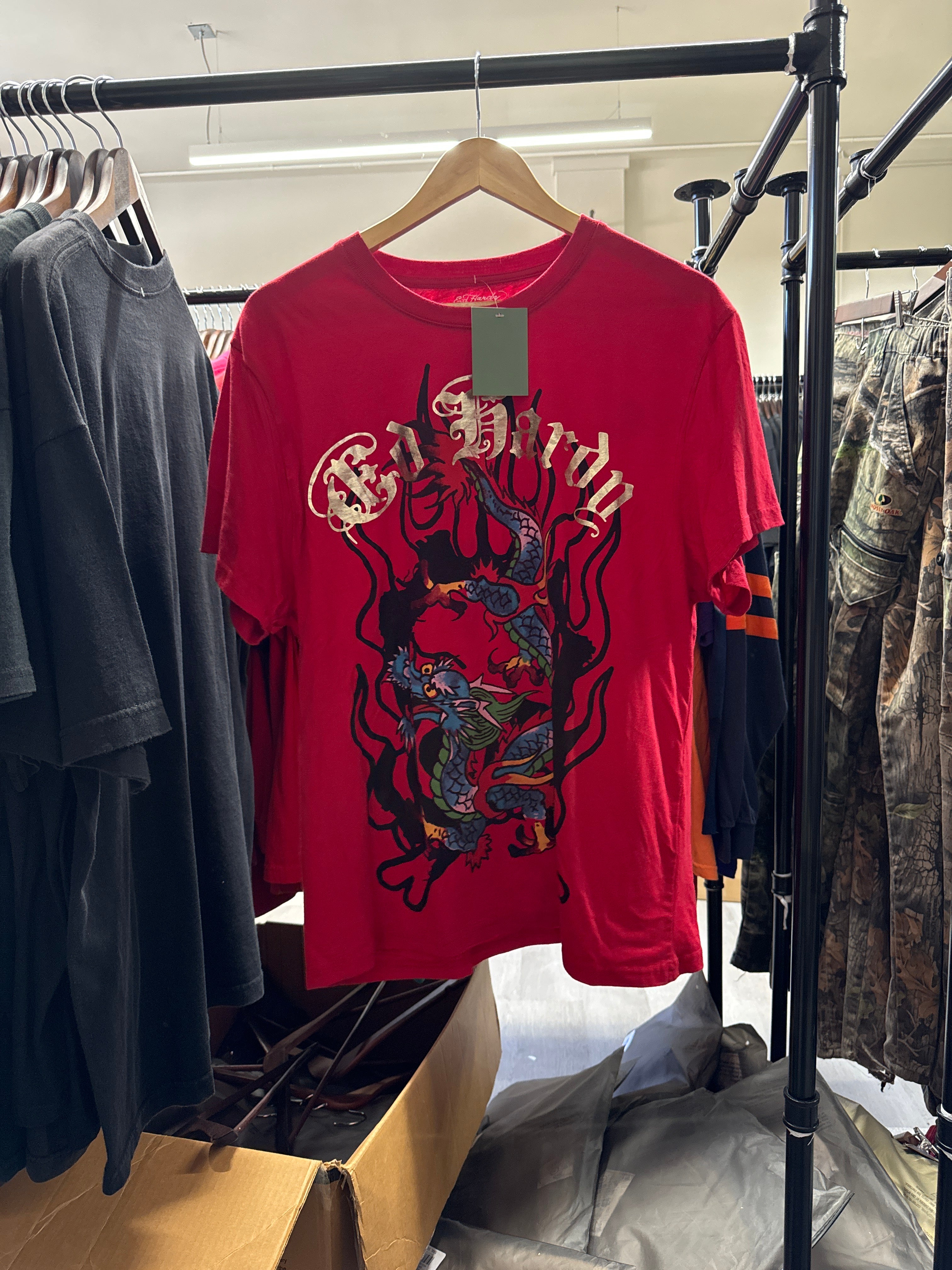 Ed Hardy Red Dragon Tee – Ageless SC