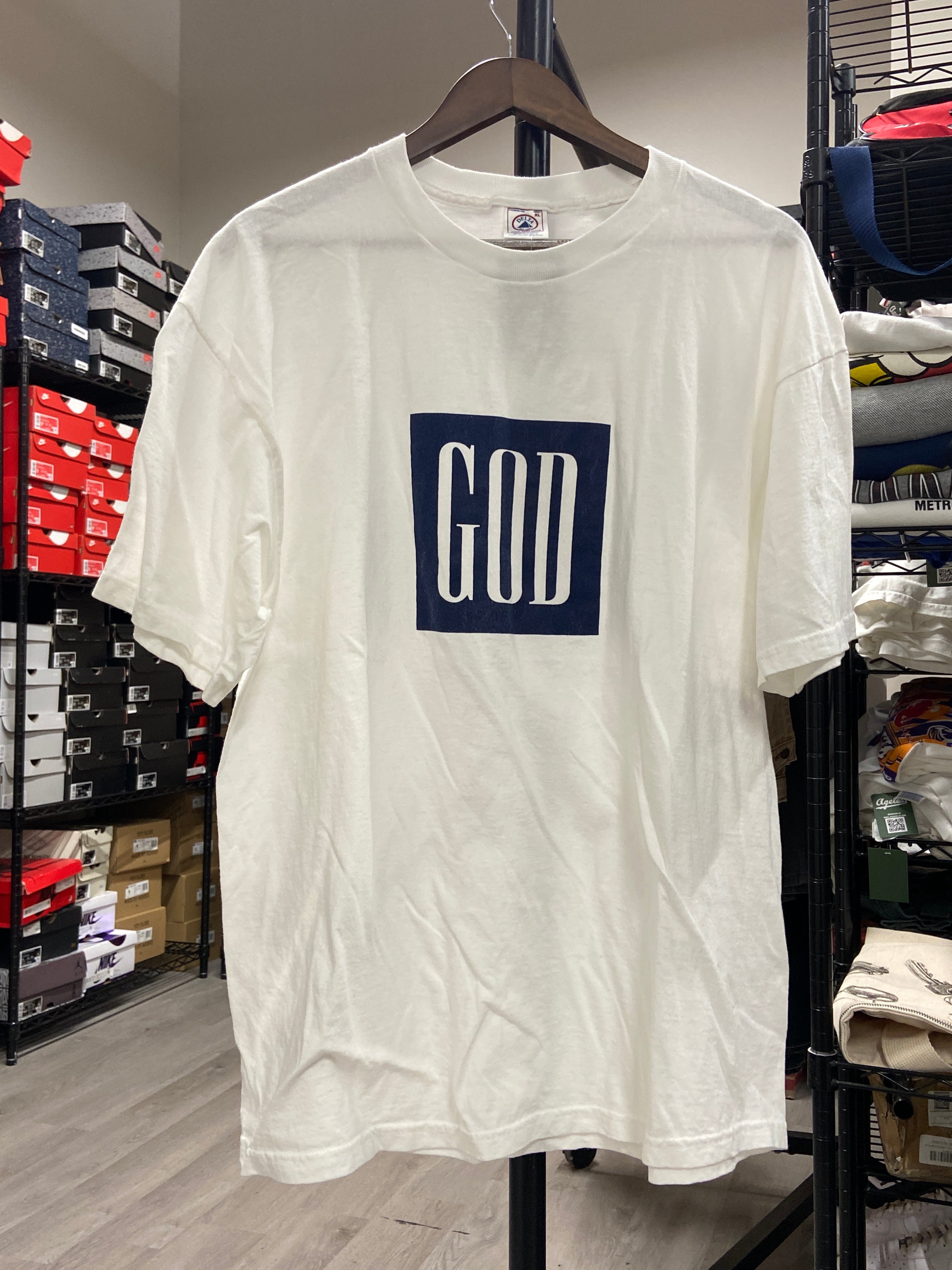 Vintage God Gap Parody Tee – Ageless SC