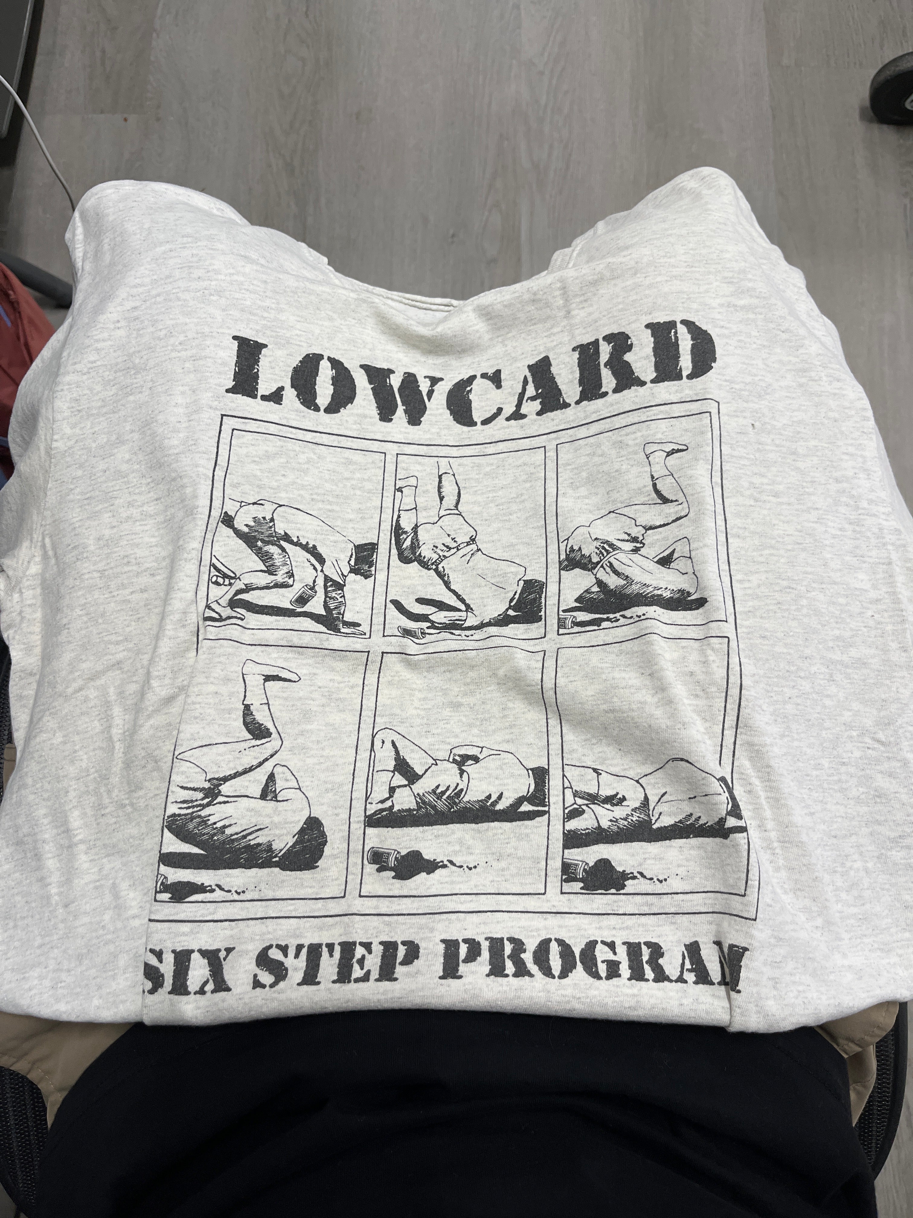 Vintage Low Card Six Step Program Tee – Ageless SC