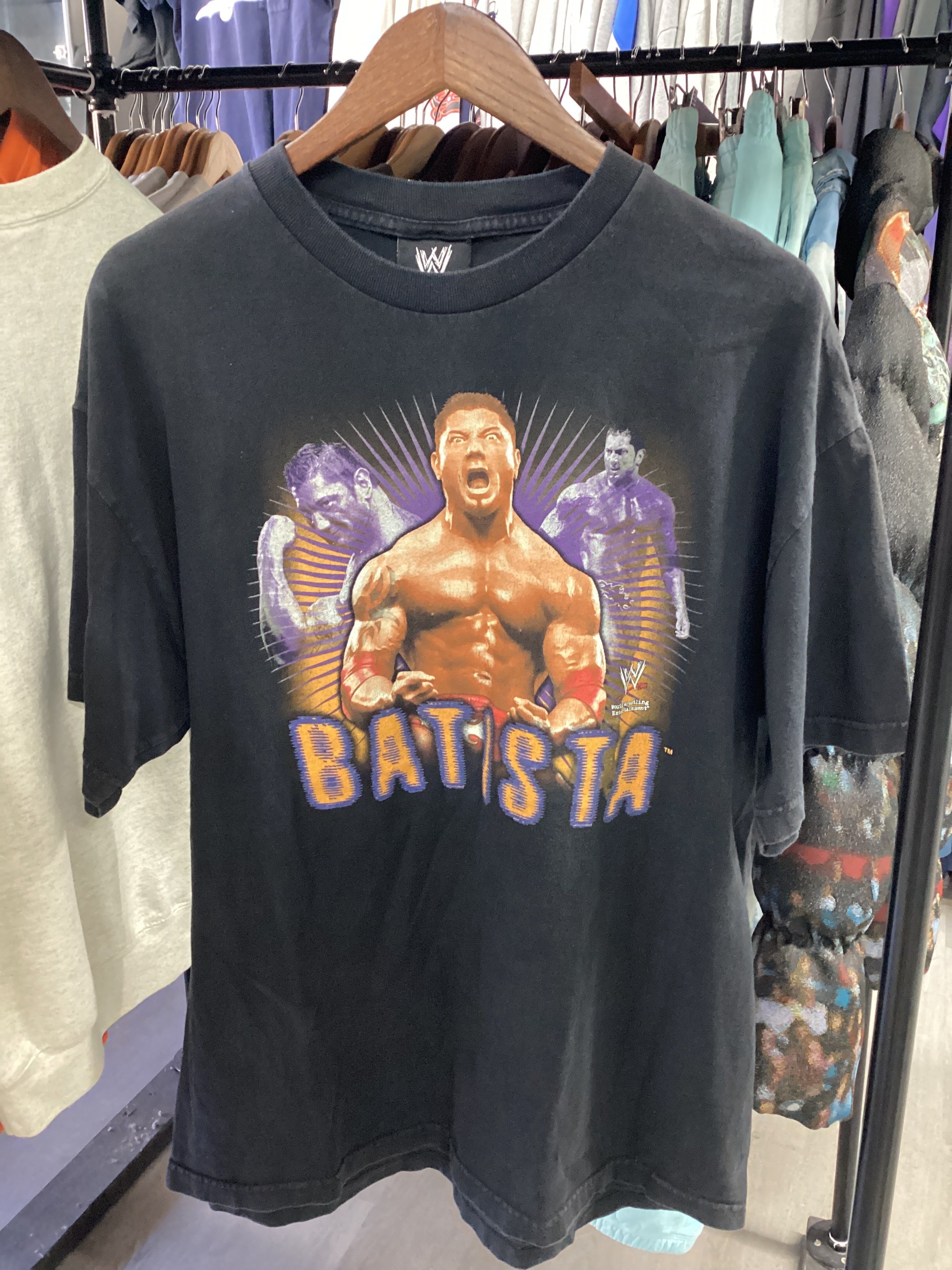 Vintage Batista Wrestling Tee – Ageless SC