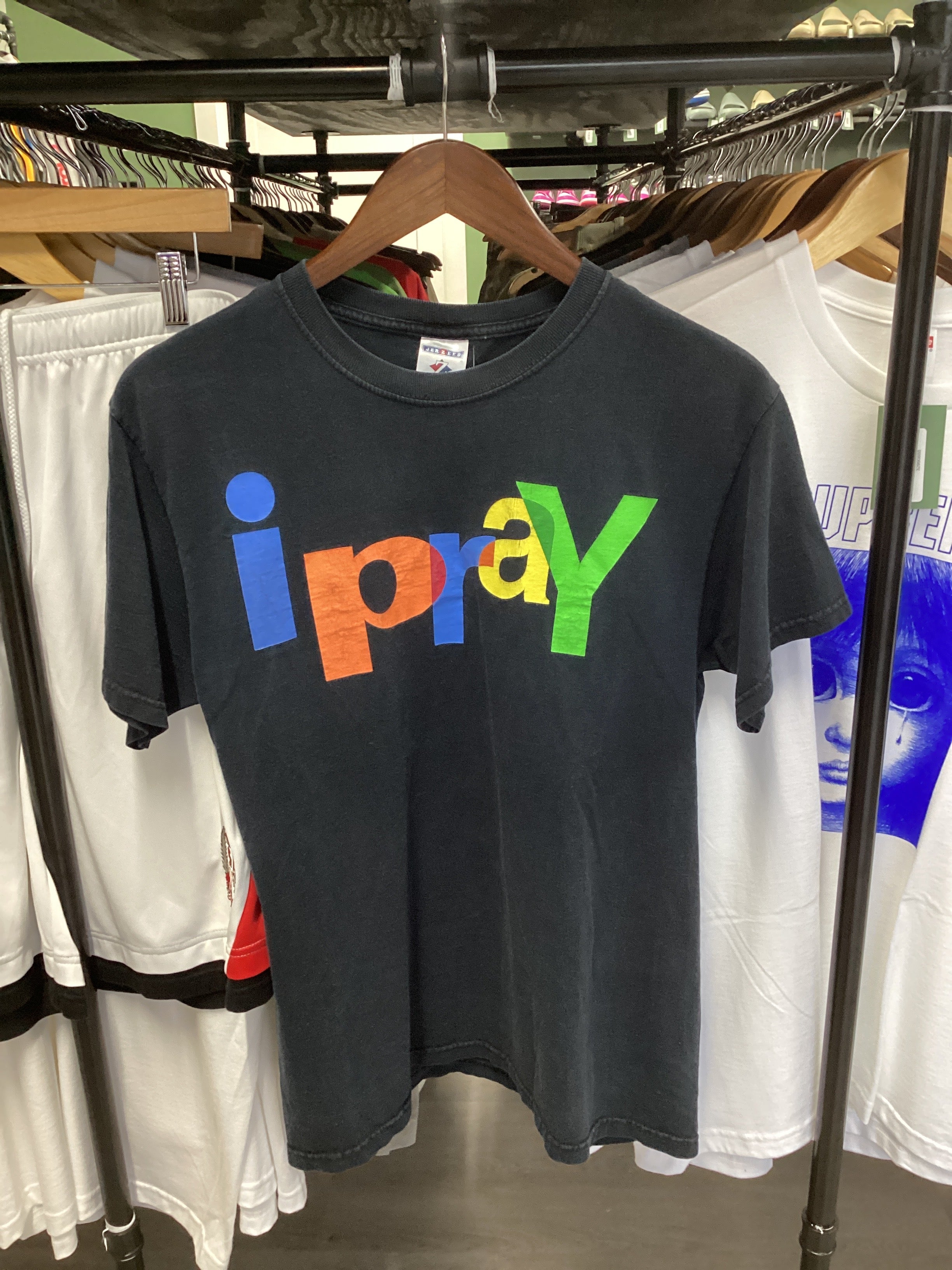 Vintage “i pray” Tee – Ageless SC