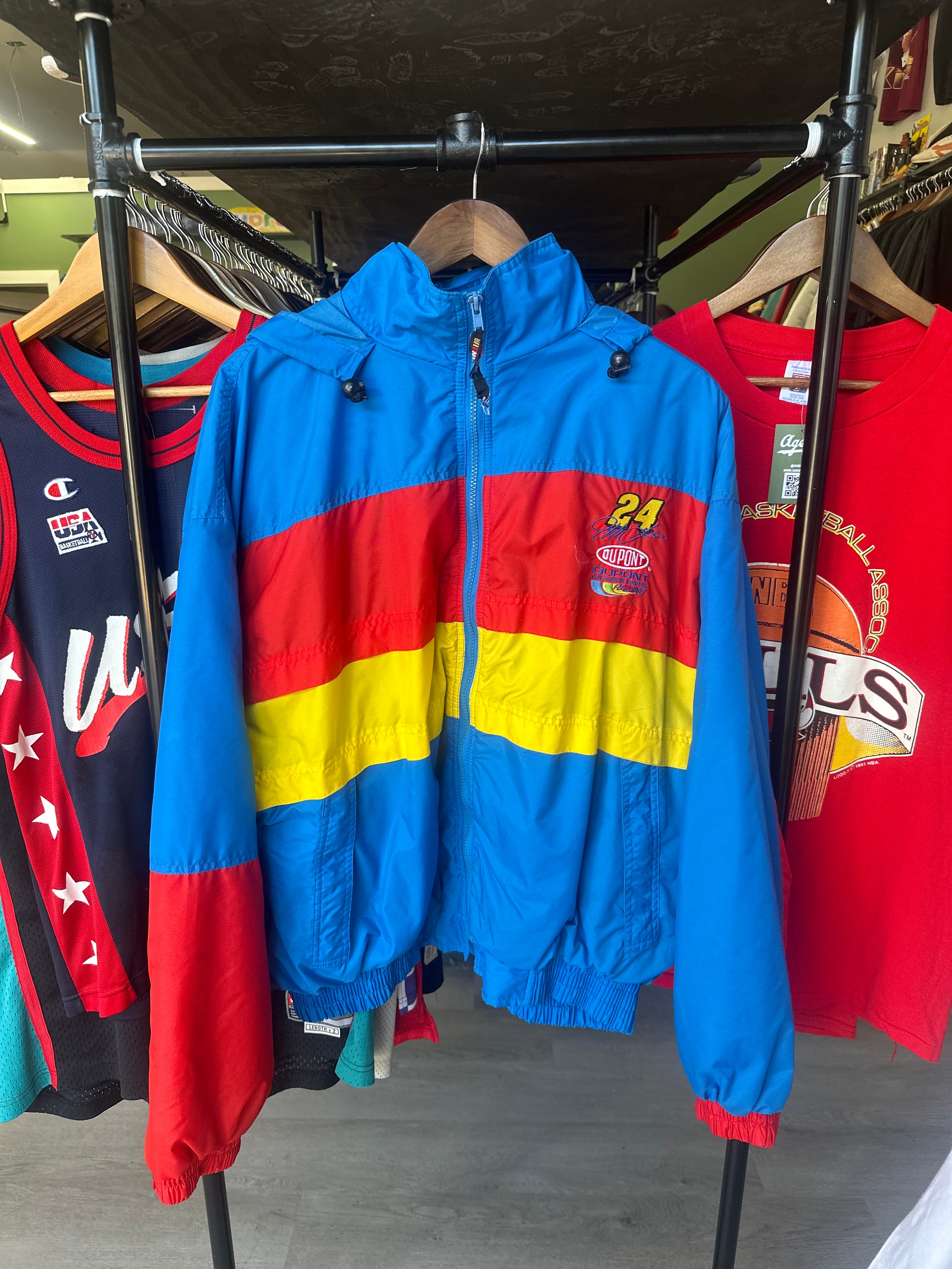 Jeff Gordon DuPont Racing Hooded Jacket – Ageless SC