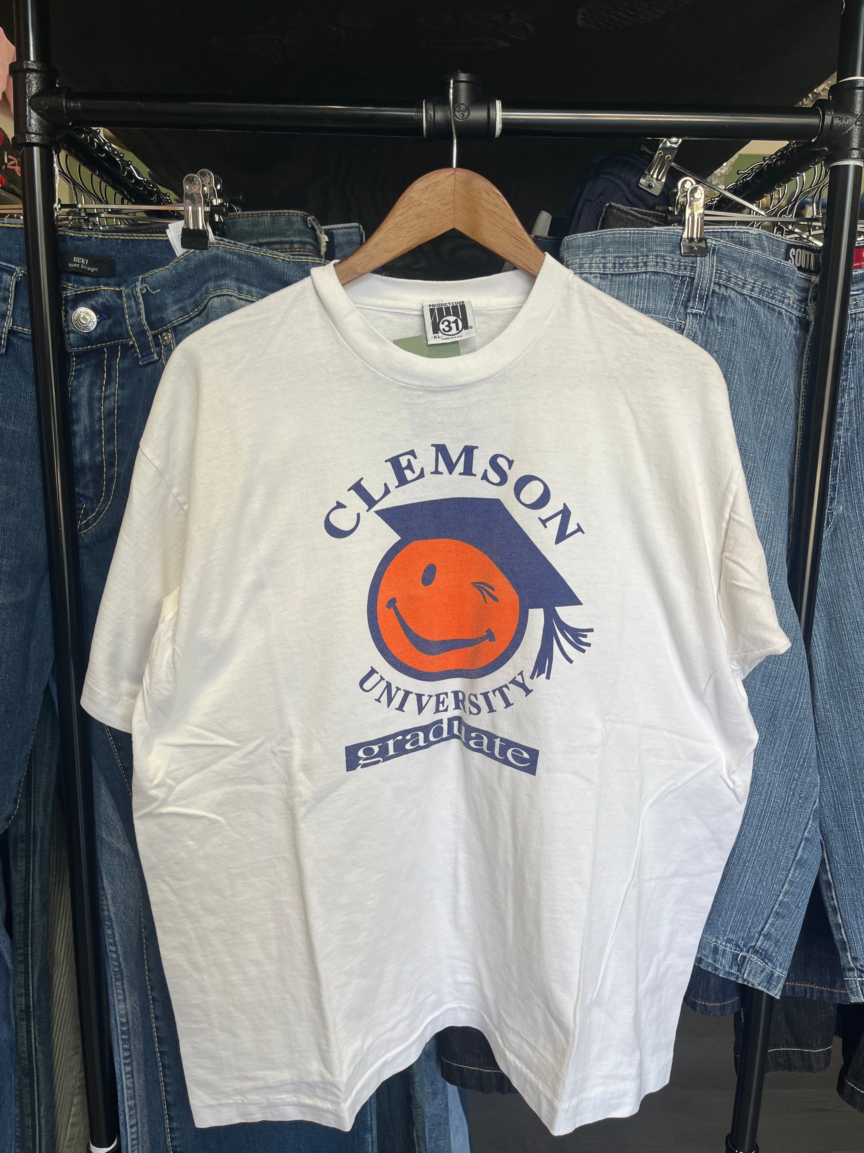 Vintage Clemson University Graduate Tee – Ageless SC