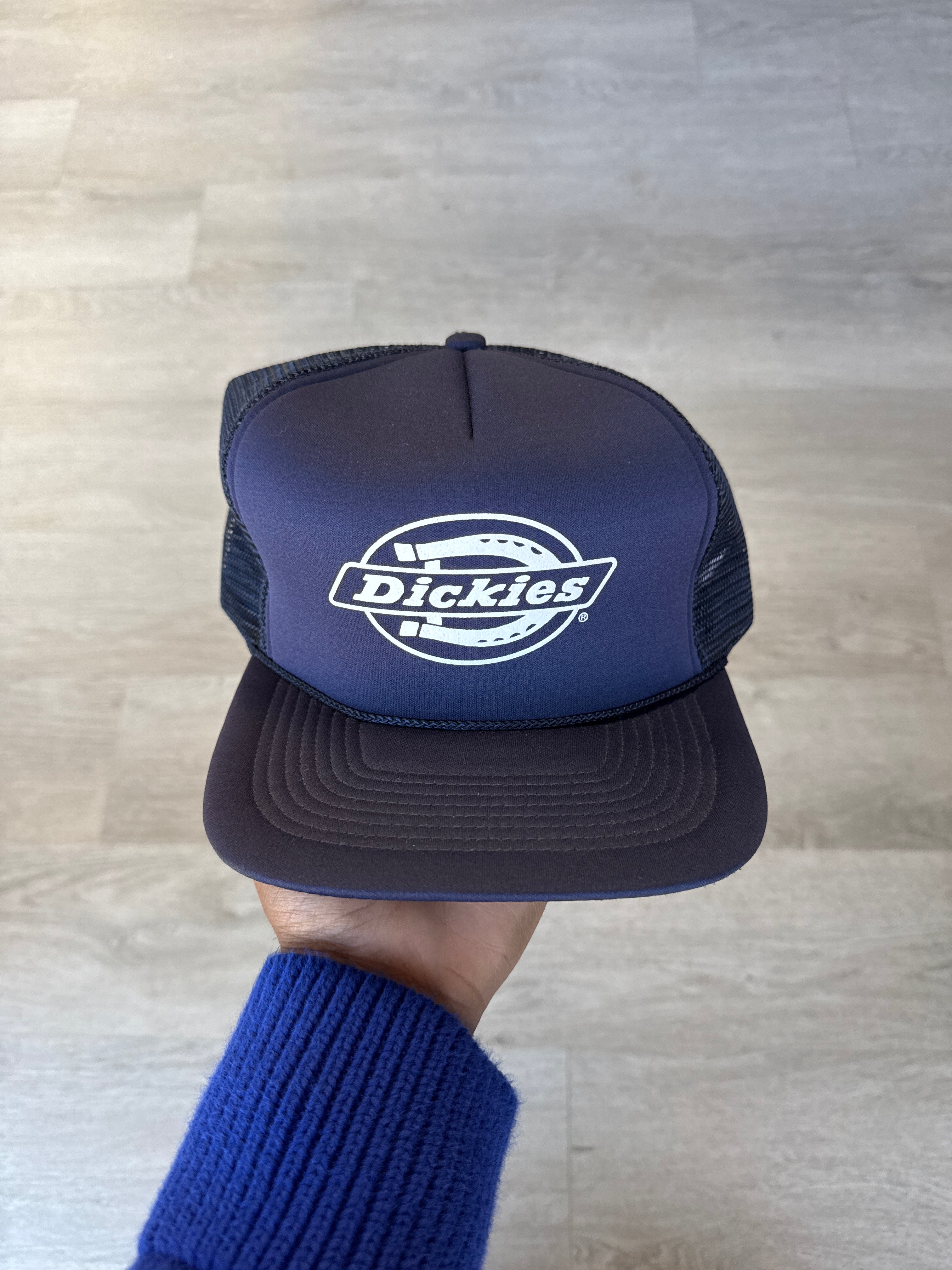 Dickies Logo Navy Trucker Hat – Ageless SC