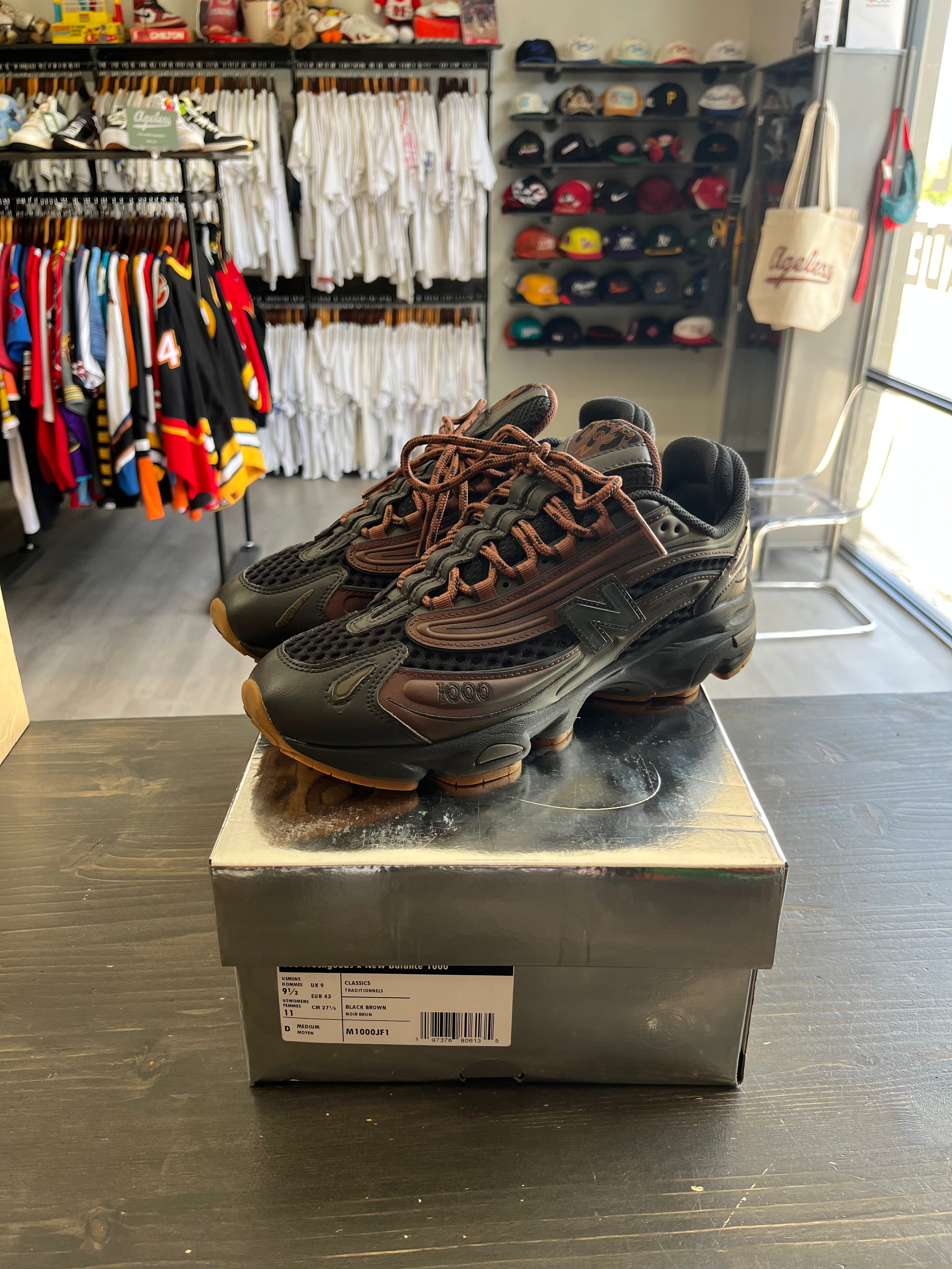 Pre-Owned New Balance 1000 Joe Freshgoods When Things Were Pure Black ...