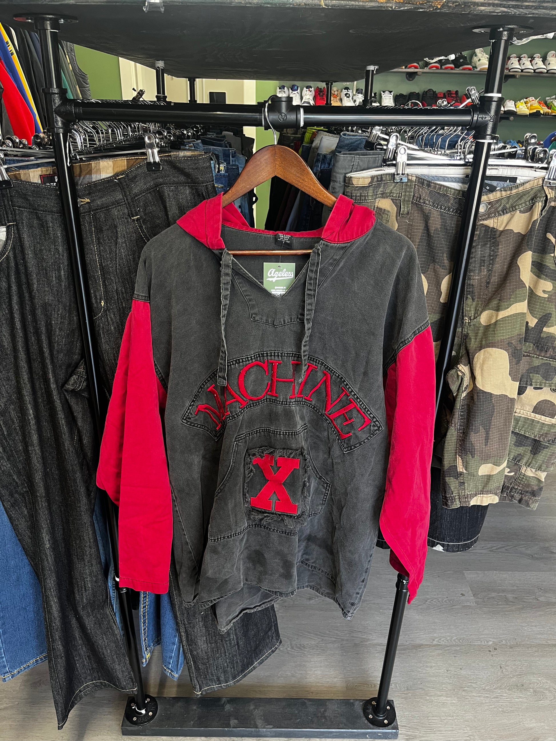 Vintage Machine X Hoodie – Ageless SC
