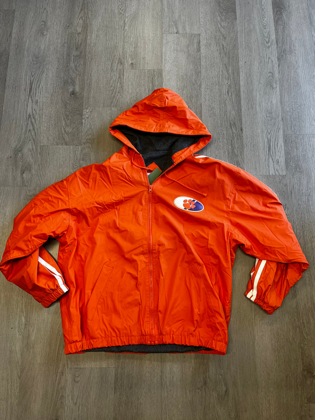 Vintage Clemson University Orange Rain Jacket – Ageless SC